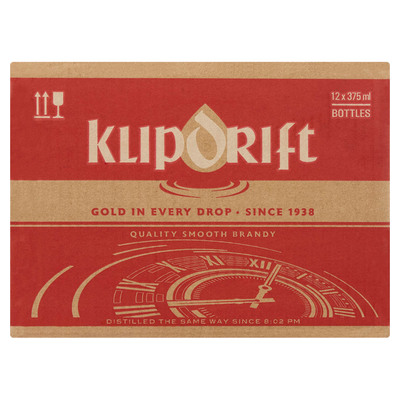 Klipdrift Export Brandy 375ml x 12 | Smart Price Specials | PnP Home