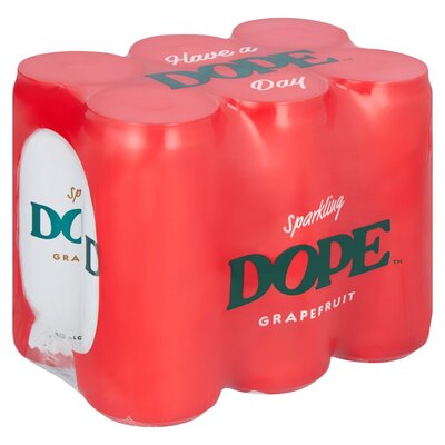 Dope Grapefruit Carbonated Sparkling Drink 300ml x 6 | PnP