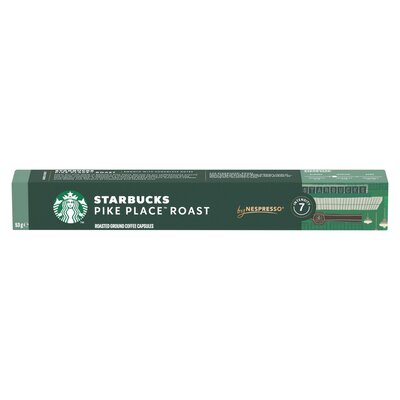 Starbucks® Pike Place® Roast By Nespresso® Medium Roast Coffee 10 ...