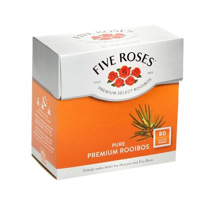 Five Roses Rooibos Select Teabags 80 Pack | PnP