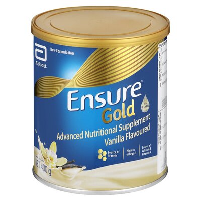 Ensure Gold Vanilla Flavoured Advanced Nutritional Supplement 400g | PnP