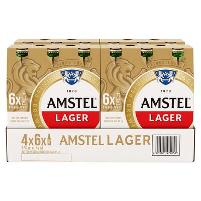 Amstel Lager NRB 24 x 330ml | Smart Price Specials | PnP Home