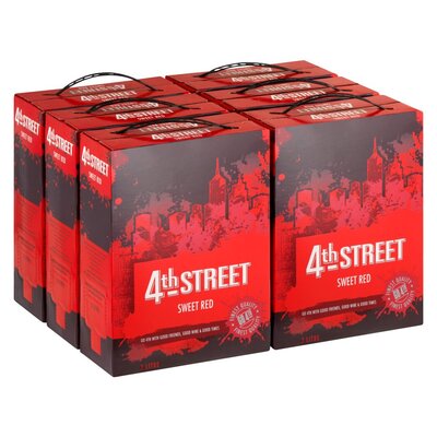 4Th Street Sweet Red Wine 3L x 6 | Smart Price Specials | PnP Home