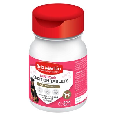 Bob Martin Large Dogs Multicare Condition Tablets 50 Pack | PnP