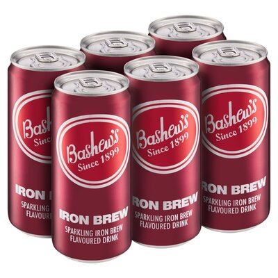 Bashews Iron Brew Sparkling Drink 6 x 300ml | PnP