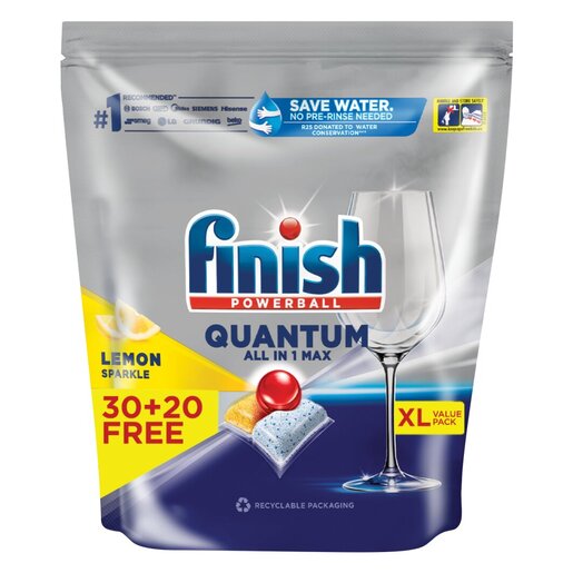 Finish Quantum All In One Lemon 50 Pack | Smart Price Specials | PnP Home