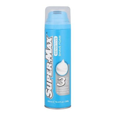 Super-Max Sensitive Shave Foam 250ml | PnP