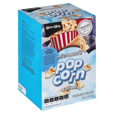 PnP Micro Popcorn Salted 100g 6s | Smart Price Specials | PnP Home