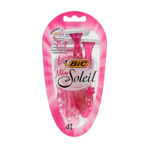 Bic Miss Soleil Disposable Razor 4 Pack | PnP