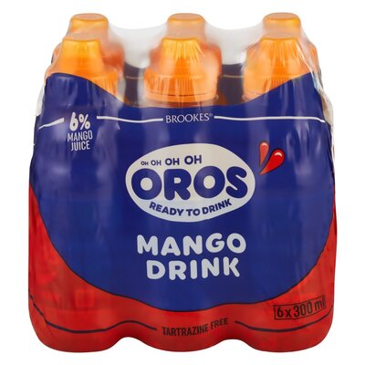 Oros Ready to Drink Orange 300ml x 6 | PnP