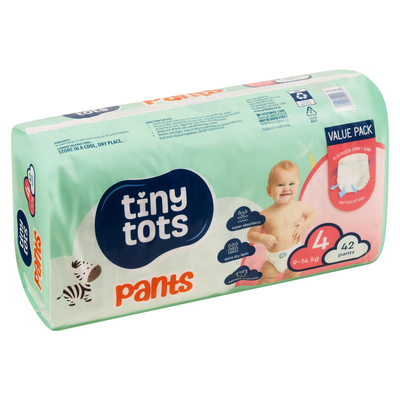 Tiny Tots Size 4 Pants 42 Pack | PnP