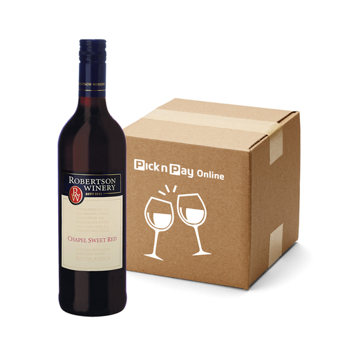 Robertson Chapel Natural Sweet Red 750ml x 12 | PnP