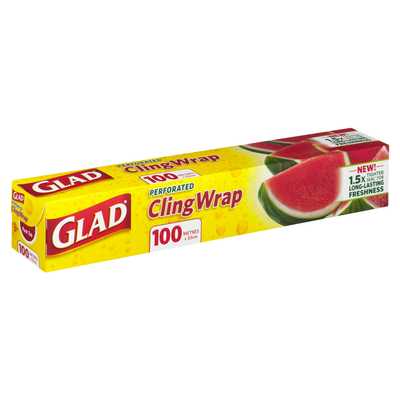 Glad Cling Wrap Perforated 100m x 330mm 100s | PnP