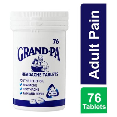 Grand-pa Headache Tablets 76s | PnP