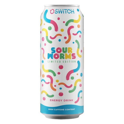 Switch Energy Sour Worms 500ml | PnP