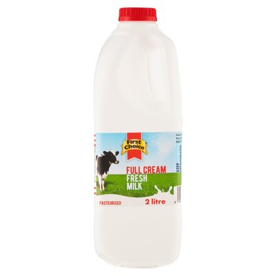 First Choice Full Cream Milk 2L | PnP
