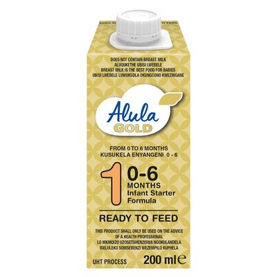 Alula Gold No.1 Ready To Feed Formula 200ml x 6 | PnP