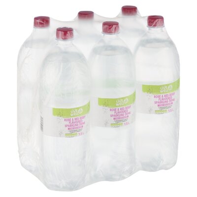 Live Well Rose & Red Berry Flavoured Sparkling Drink 1.5L x 6 | PnP