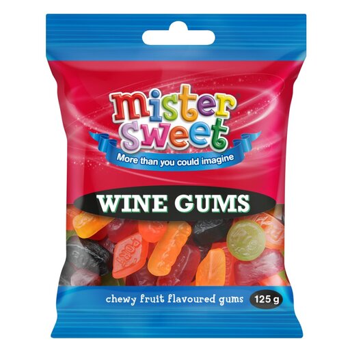 Mister Sweet Wine Gums 125g | PnP