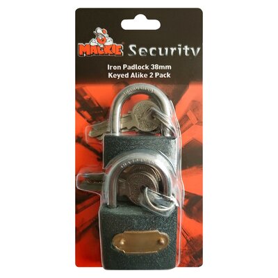Mackie Iron Padlock 40mm 2 Pack | Smart Price Specials | PnP Home
