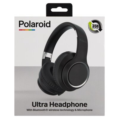 Polaroid Ultra Black Bluetooth Over Ear | PnP