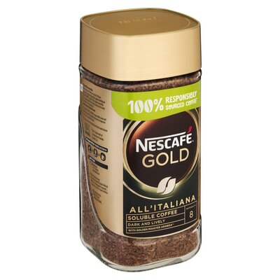 Nescafe Gold All’Italiana Soluble Coffee 200g | PnP