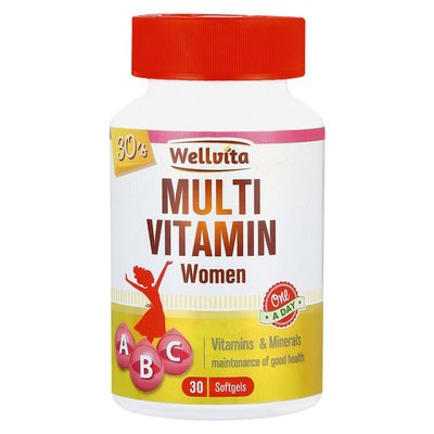 Wellvita MultiVit Women's Soft Gels 30ml | PnP