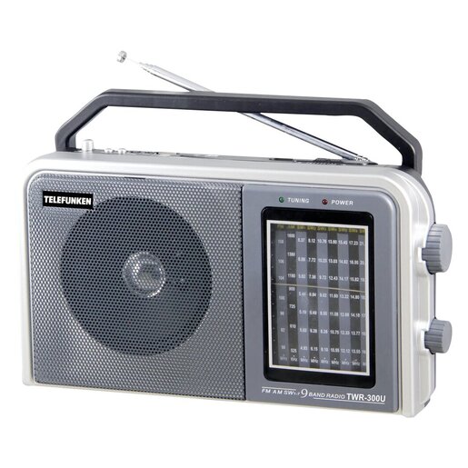 Telefunken TWR-300U World Band Radio With USB/SD Card Slot | PnP