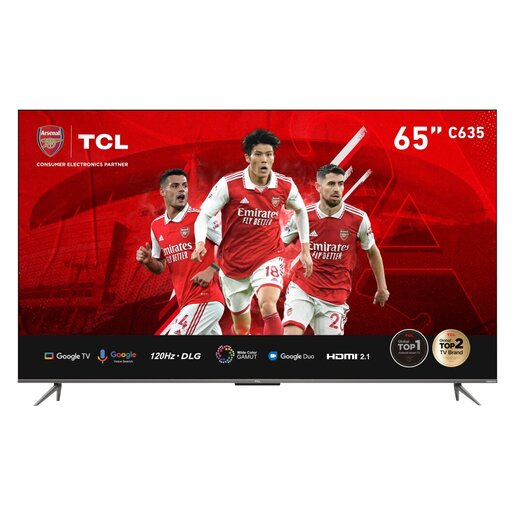 TCL 65 Inch Qled Uhd Google Tv 65C635 | PnP