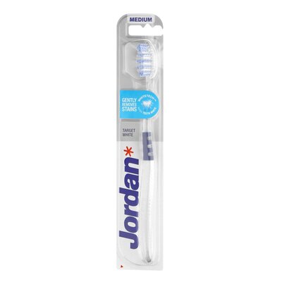 Jordan Toothbrush Adult White Medium | PnP