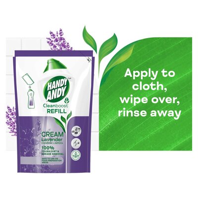 Handy Andy Lavender Multipurpose Cleaning Cream Refill 750ml | Smart ...