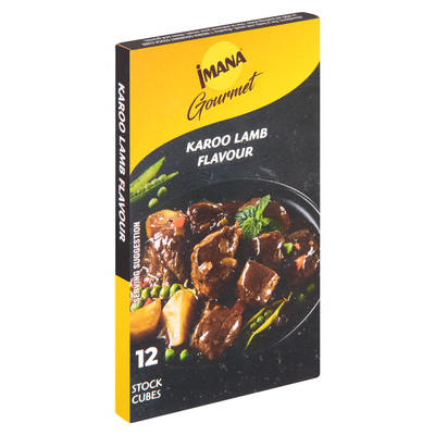Imana Gourmet Karoo Lamb Flavour Stock Cubes 12 Pack | PnP