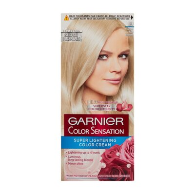 Garnier Color Sensation Permanent Hair Colour S9 Silver Platinum | PnP