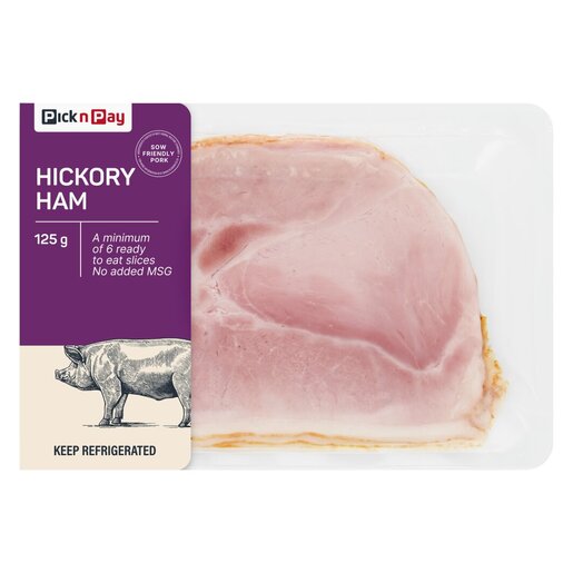 PnP Sliced Hickory Ham 125g | PnP