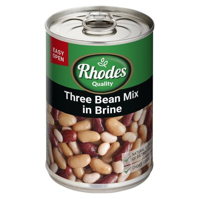 Rhodes Three Bean Mix in Brine 400g | PnP