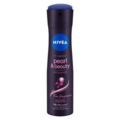 Nivea Pearl & Beauty Black Pearl Anti-Perspirant Spray 150ml | PnP