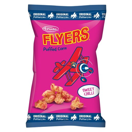 Truda Flyers Sweet Chilli Puffed Corn 100g | PnP