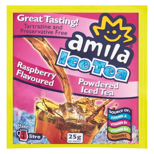 Amila Raspberry Powdered Ice Tea 25g | PnP
