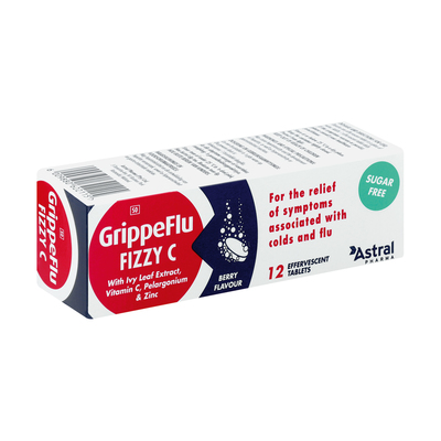 GRIPPE FLU FIZZY C TABS 12EA | PnP