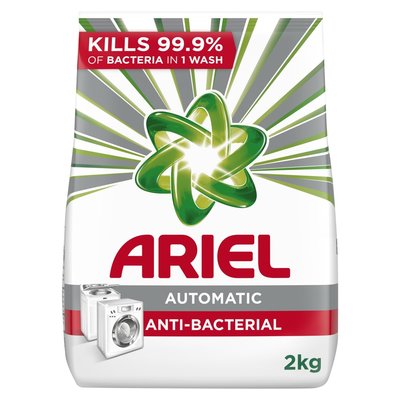 Ariel Auto Anti-Bacterial Washing Powder 2kg | Smart Price Specials ...