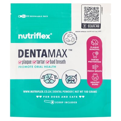 Nutriflex Dantamax Dental Powder for Dogs & Cats 100g | PnP