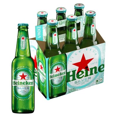 Heineken Silver Beer NRB 6 x 330ml | Smart Price Specials | PnP Home