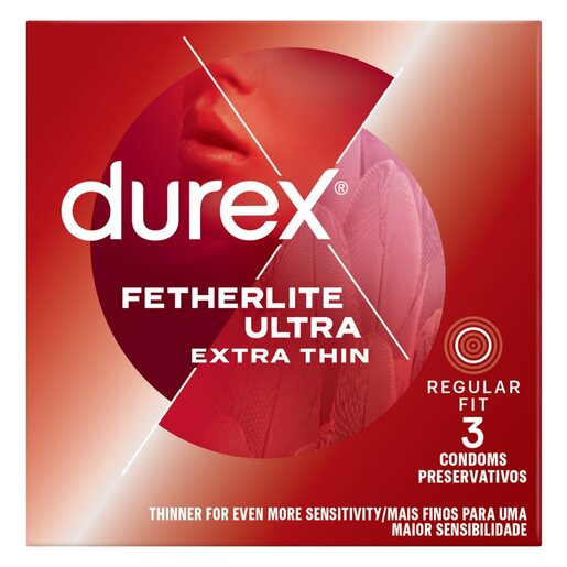 Durex Fetherlite Ultra Condoms 3 Pack | PnP