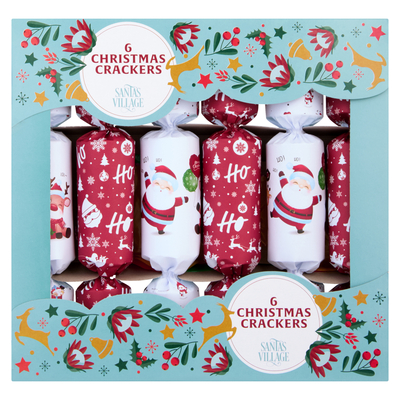 Santa's Village Assorted Luxury Christmas Crackers 12 Pack | PnP