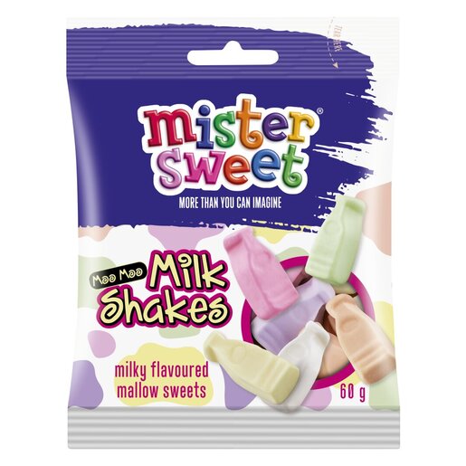 Mister Sweet Moo Moo Milk Shakes 60g | PnP