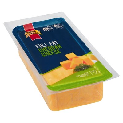 First Choice Cheddar Vacuum Pack 700g | PnP