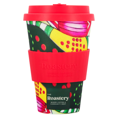 PnP Roastery Red Pattern Cup 350ml | PnP