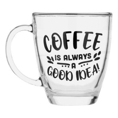 Valvetro Mug Glass 370ml 2 Piece | PnP