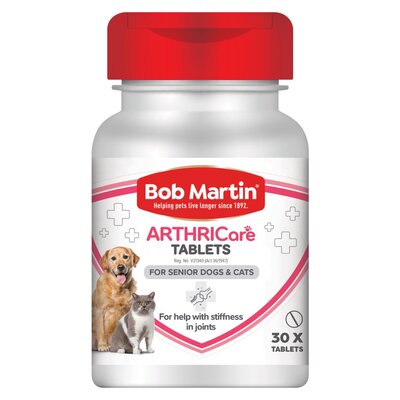 Bob Martin Arthricare Extra Strength Dogs & Cats Joint Stiffness ...
