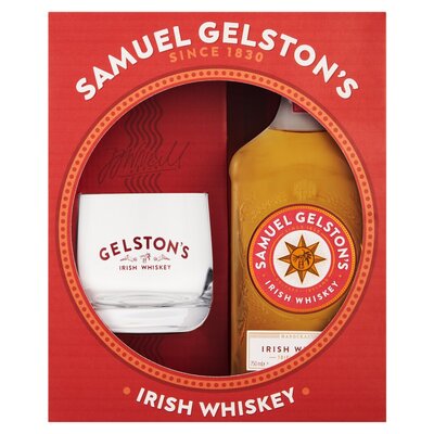 Samuel Gelston's Irish Whiskey With Glass 750ml | PnP